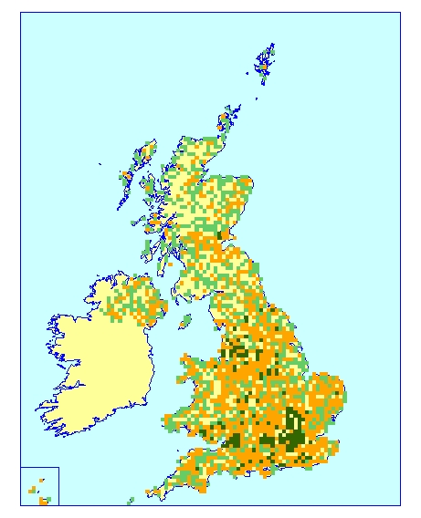 BBS coverage maps | BTO - British Trust for Ornithology